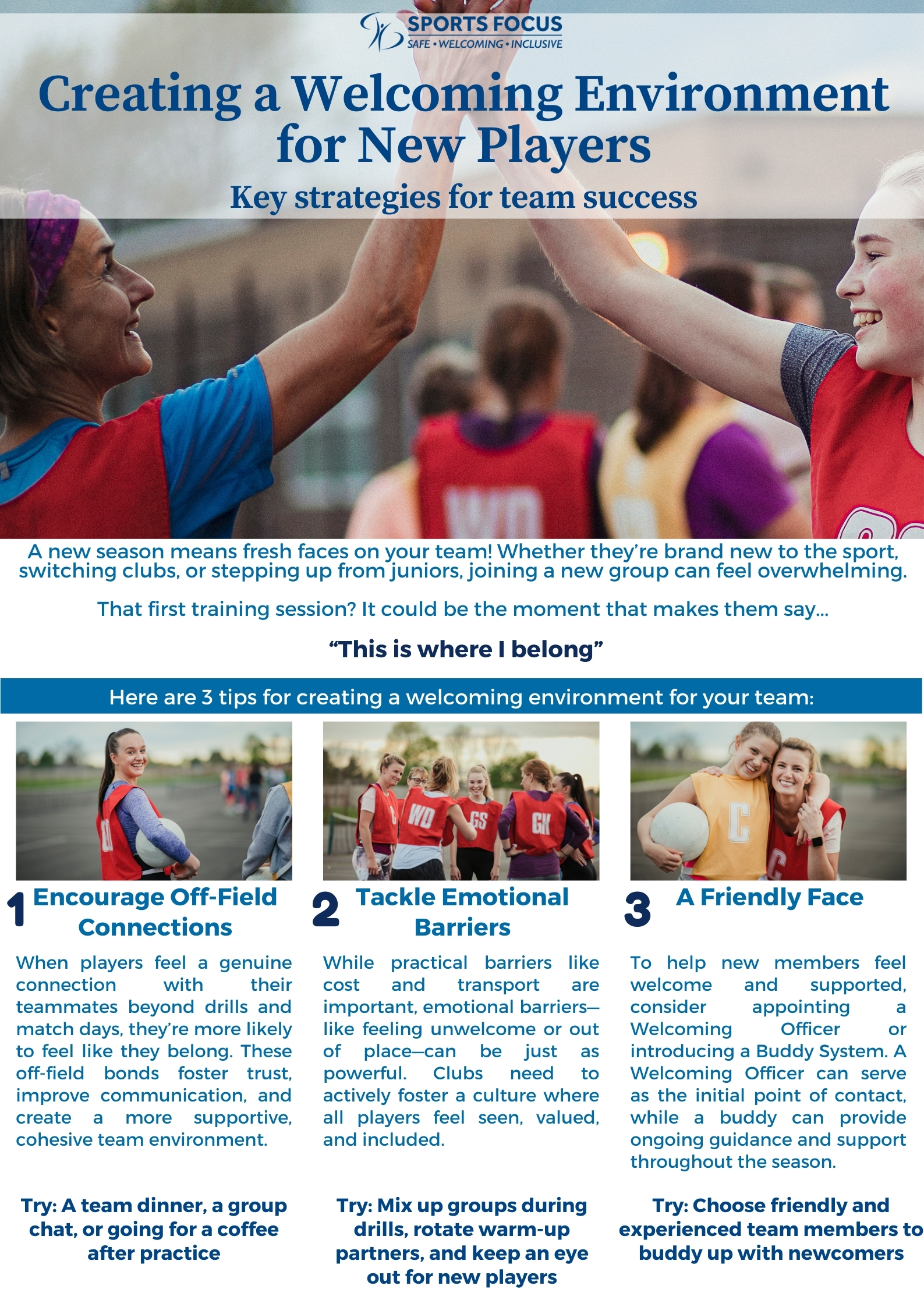 Member Wellbeing - Sports Focus